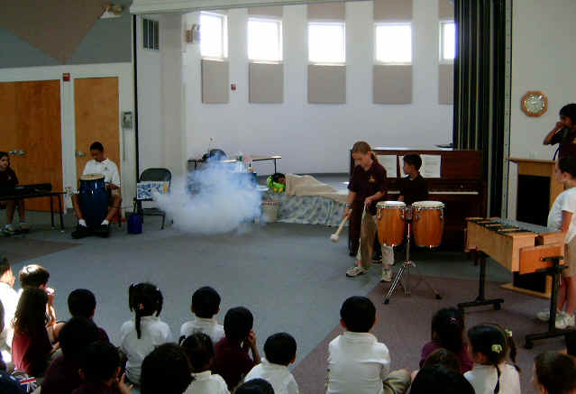 Photos of Elementary Music Classes; Photos of Music Performances